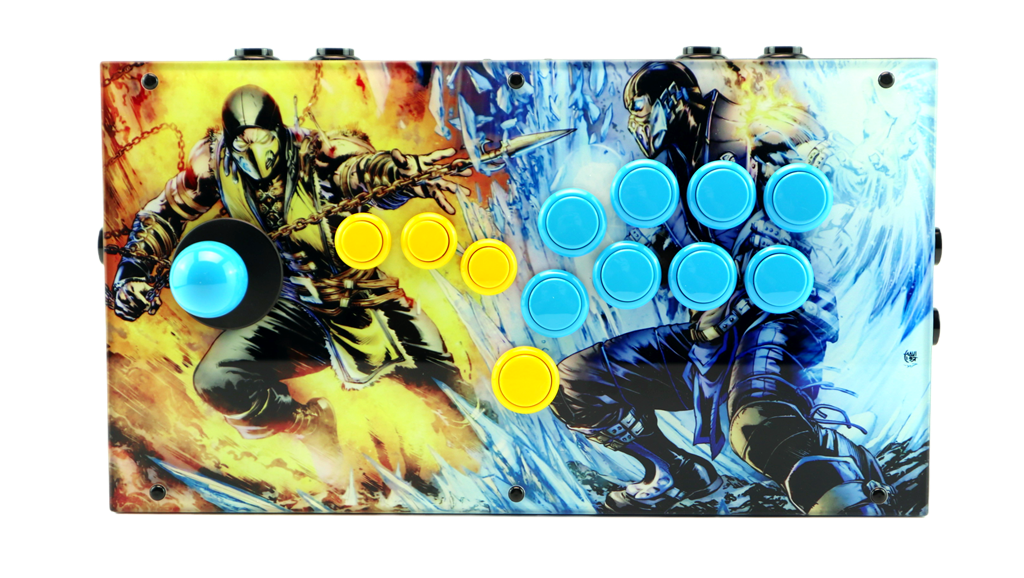 FightBox M1-GEN-5X Arcade Game Controller Custom Panel Project 09/01/2 ...