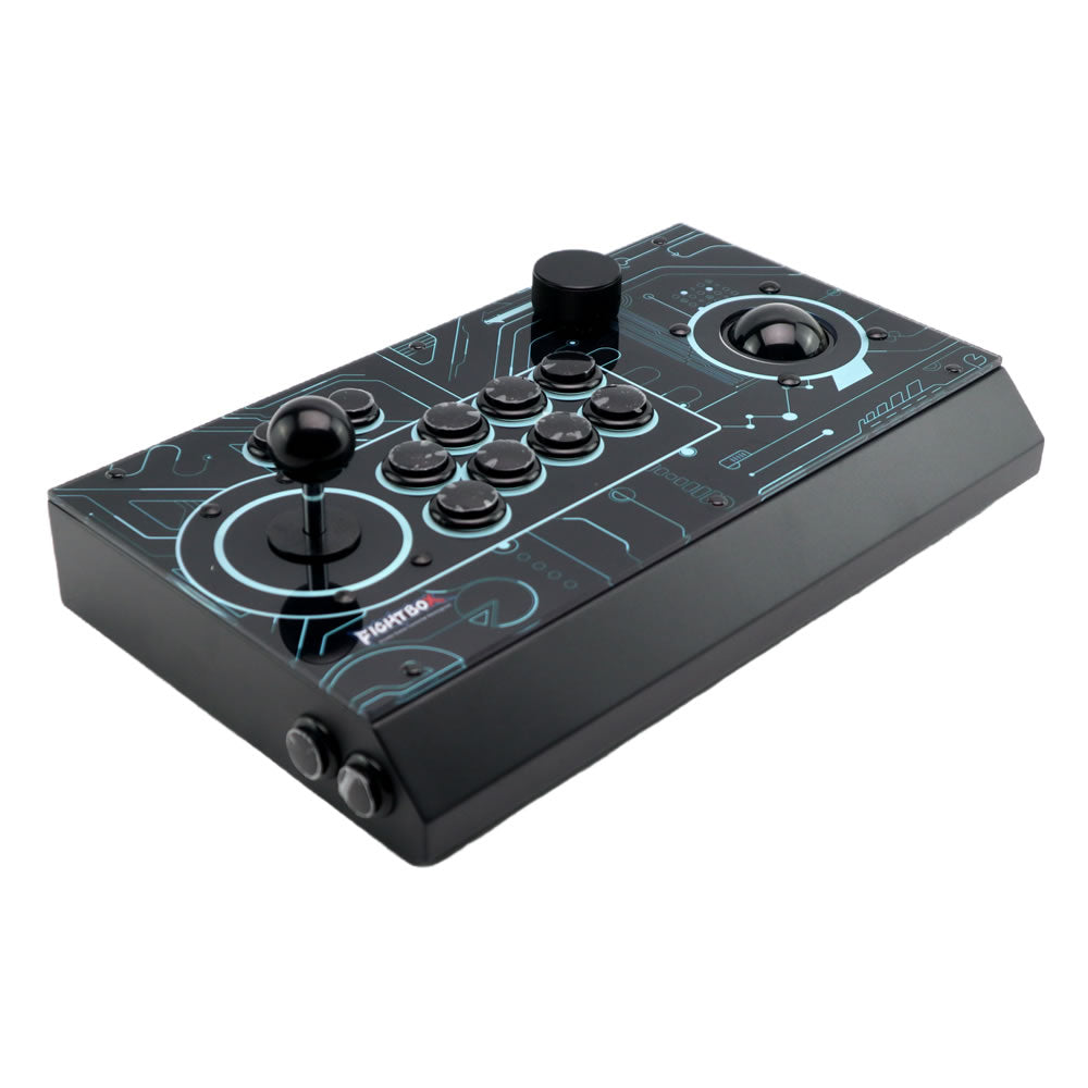 FightBox R10-PRO Arcade Fight Stick With Trackball&Spinner Retro Game ...