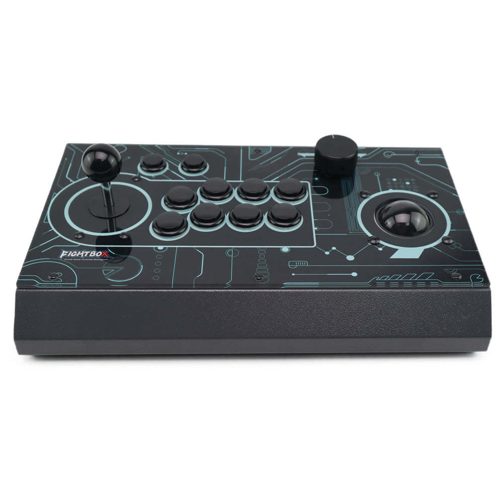 FightBox R10-PRO Arcade Fight Stick With Trackball&Spinner Retro Game ...