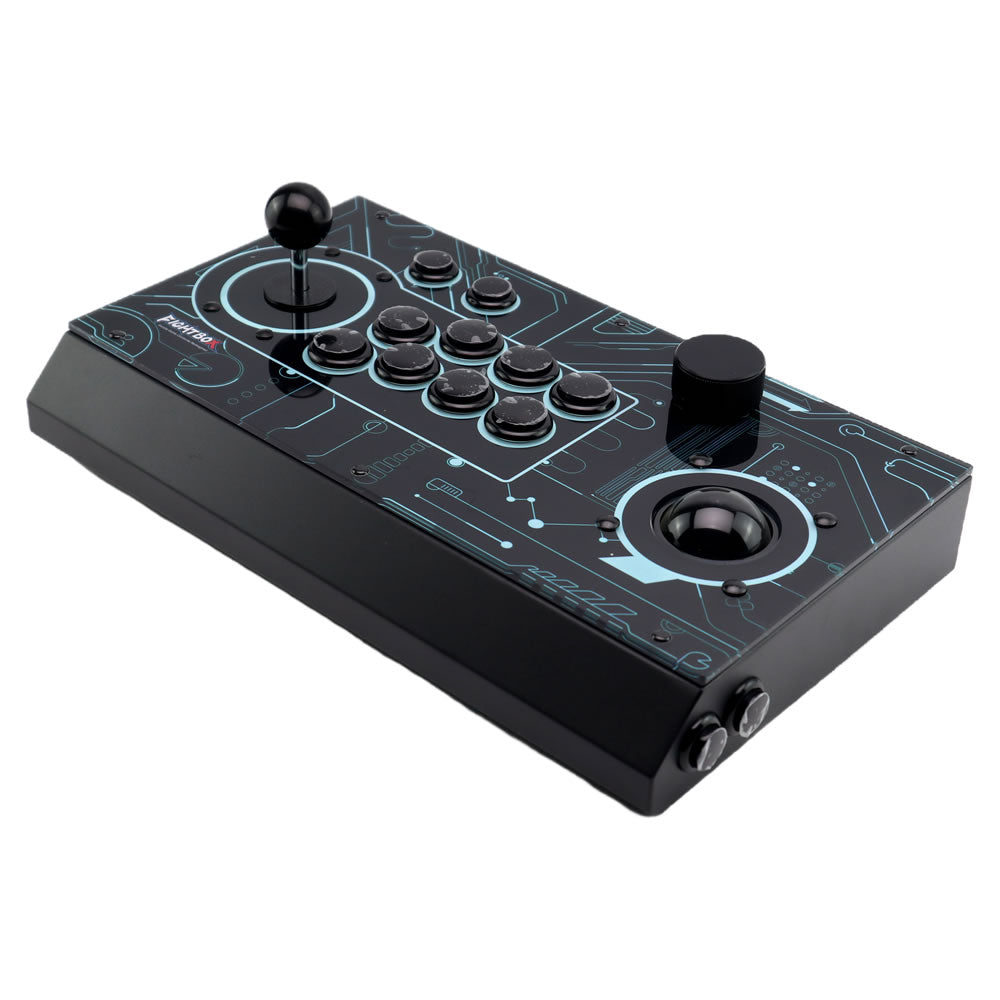 FightBox R10-PRO Arcade Fight Stick With Trackball&Spinner Retro Game ...