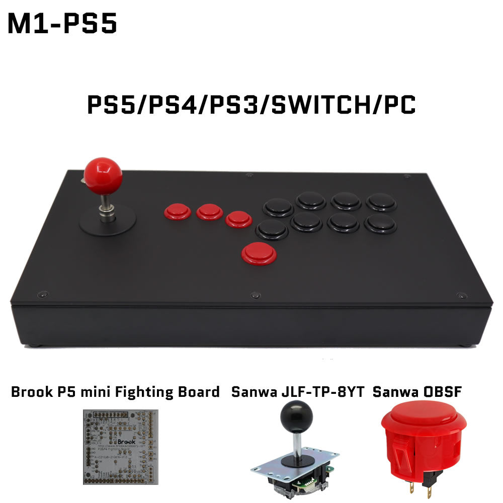 FightBox M1 All Button Leverless Arcade Game Controller – FightBoxArcade